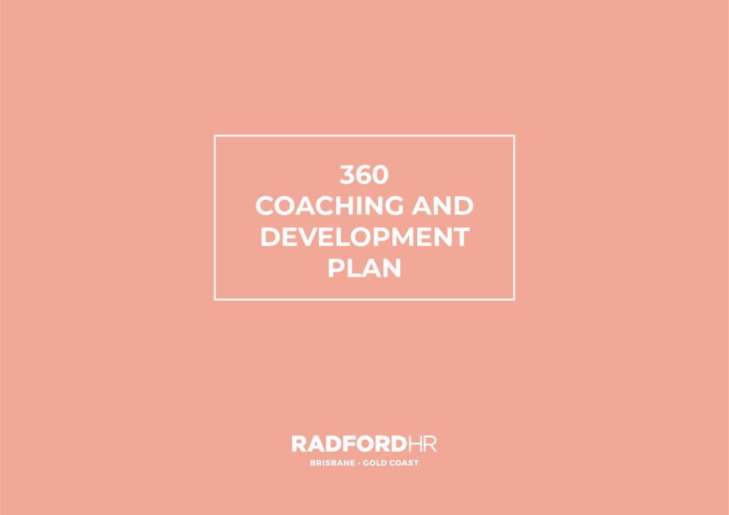 360 Coaching and Development Plan - Radford HR